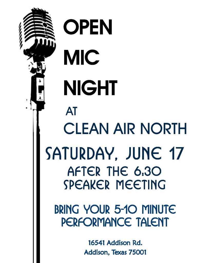 Open Mic Night - Dallas AA Central Office