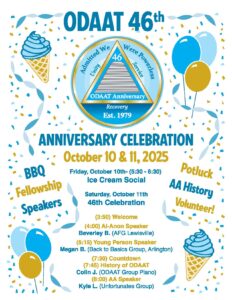 ODAAT 46th Anniversary Celebration - Dallas AA Central Office